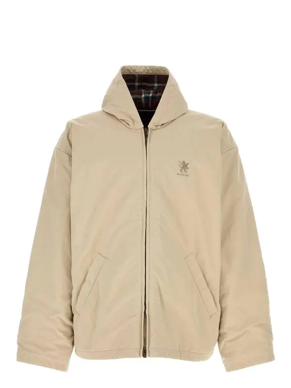 Balenciaga Oversized Padded Jacket - Beige O Tan