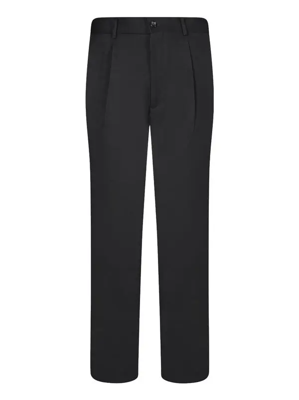 Comme Des Garçons Straight-leg Trousers - Black