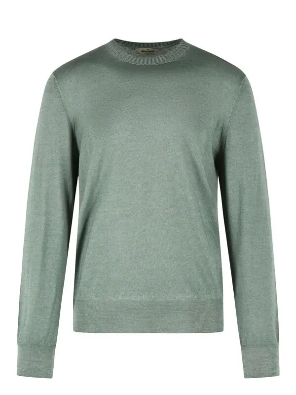 GRAN SASSO Virgin Wool Sweater - Green