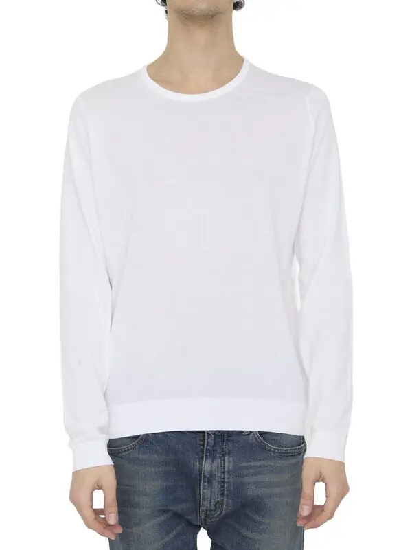 John Smedley Hatfield Pullover - White