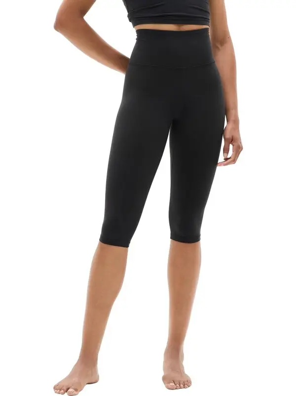 Athleta Elation Ultra High Rise Crop - Black