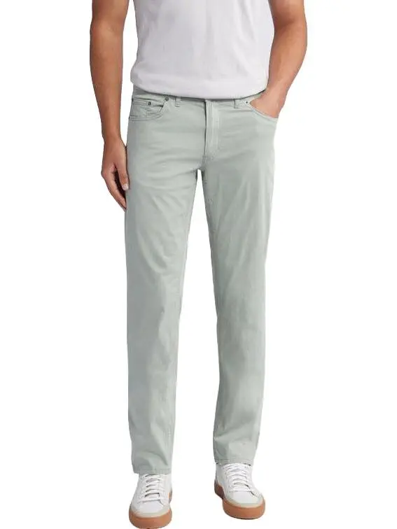 BRAX Cooper Fancy Regular Fit Five-pocket Pants - Avocado