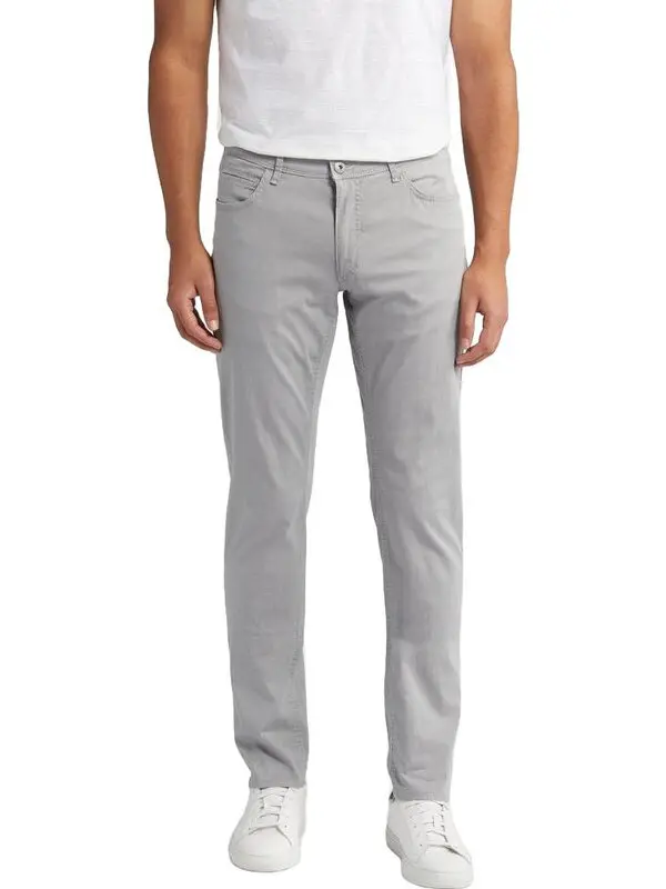 BRAX Chuck Modern Fit Five-pocket Pants - Silver