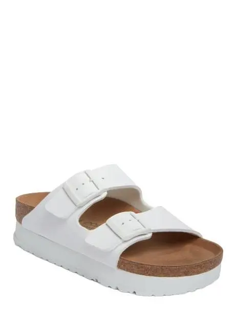 BIRKENSTOCK Papillio Arizona Platform Sandal - White