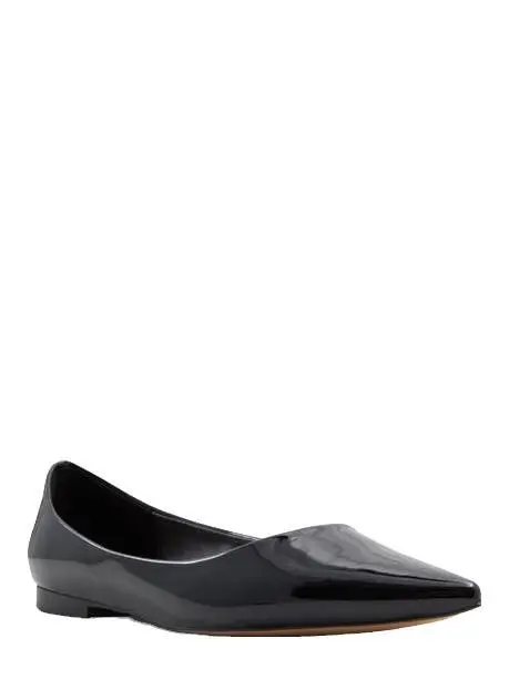 Aldo Stessy Pointed Toe Flat - Black