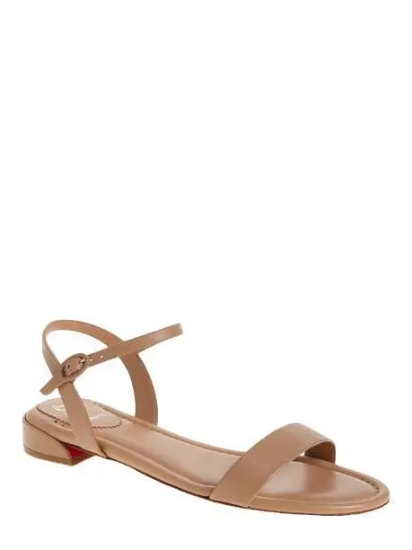 CHRISTIAN LOUBOUTIN Sweet Jane Sandal - Blush/ Lin Blush