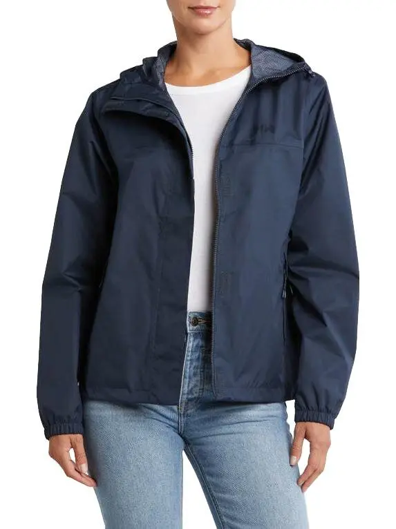 Helly Hansen Vancouver Hooded Rain Jacket - Navy