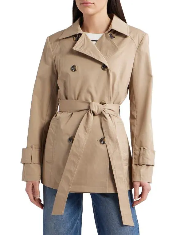 Sam Edelman Belted Trench Coat - Sand