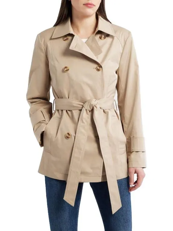 Sam Edelman Belted Trench Coat - Sand