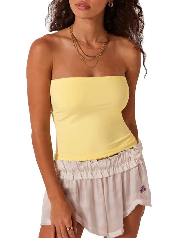 Free People Intimately Fp Carrie Tube Top - Butter