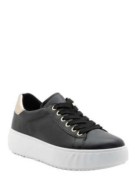 ARA Mikky Platform Sneaker - Black W Platinum