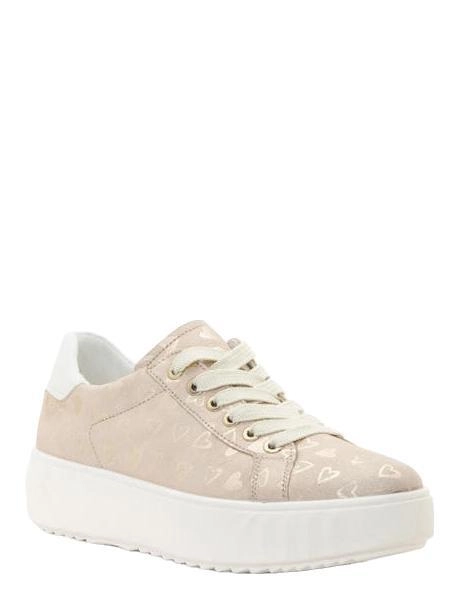 ARA Mikky Platform Sneaker - Shell/white
