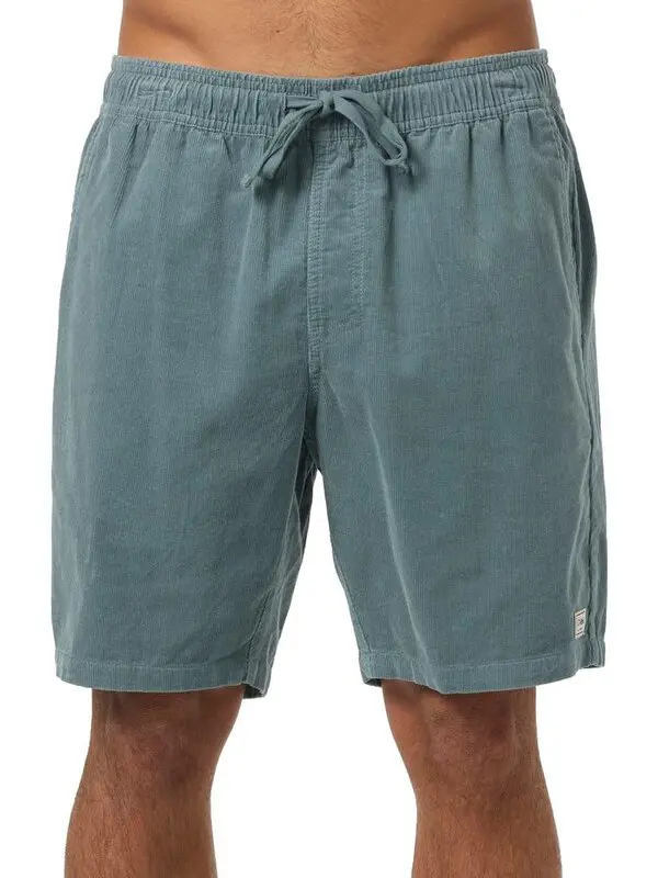 O'Neill Stretch Corduroy Drawstring Shorts - Stormy Sea
