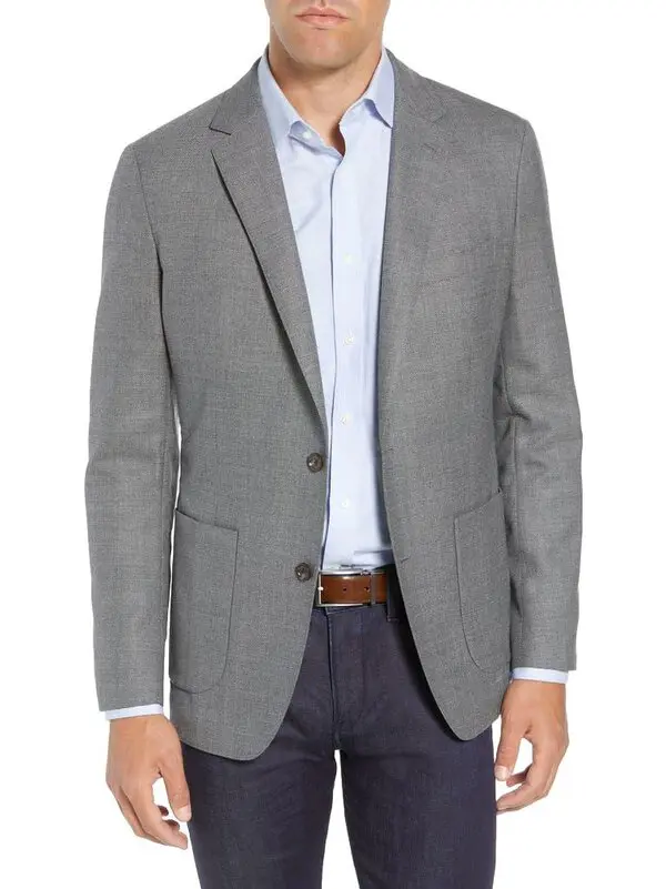 Bonobos Slim Fit Wool Sport Coat - Grey