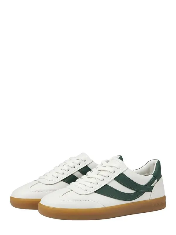 Vince Oasis-m Lace-up Retro Leather Sneakers - White
