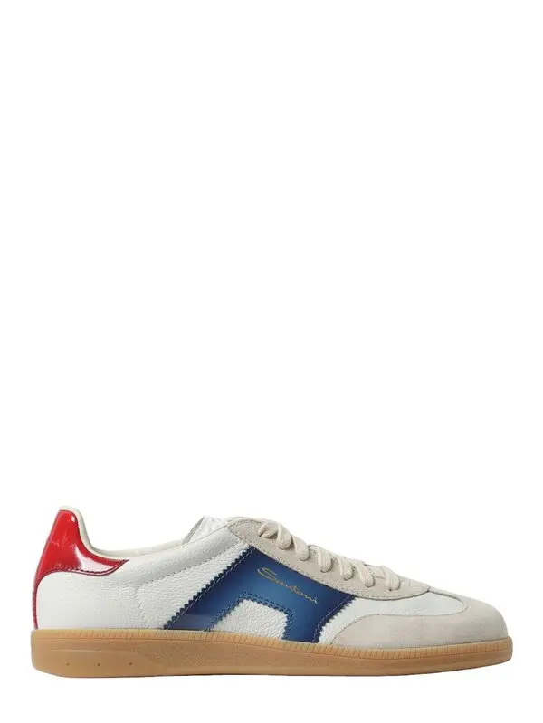 Santoni Lace-up Sneakers - White