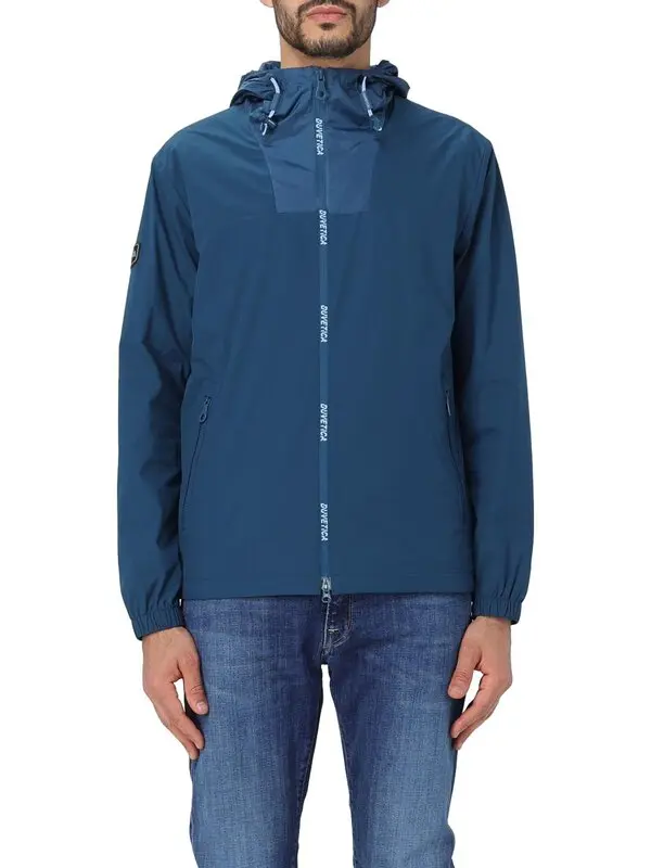 Duvetica Zip-up Hooded Jacket - Blue