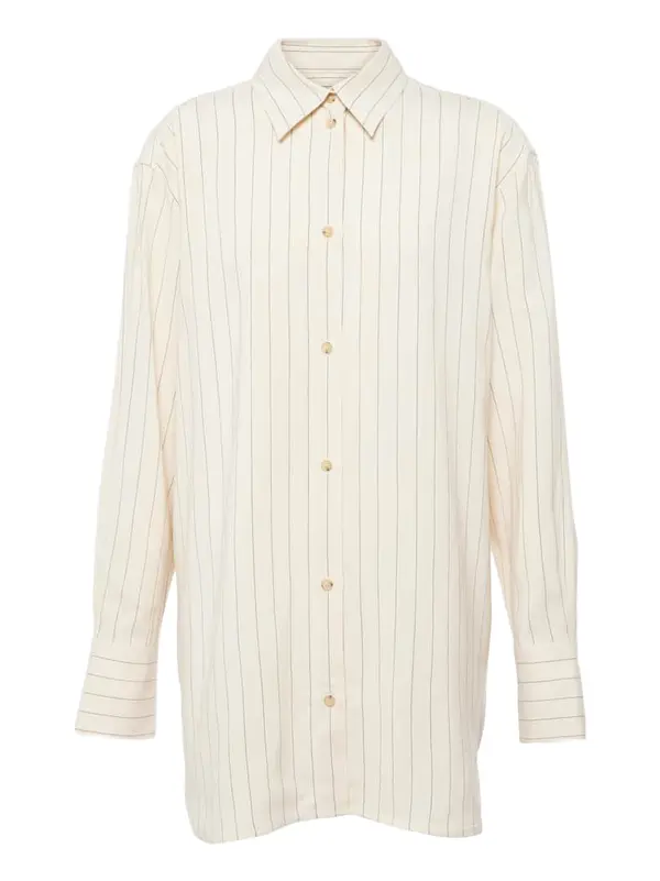 TOTEME Pinstriped Shirt - White