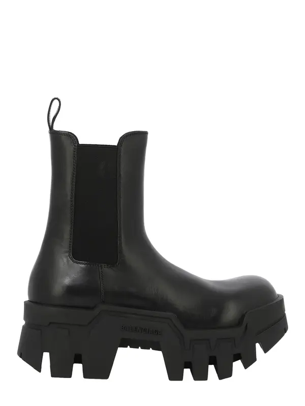 Balenciaga Bulldozer Chelsea Boots - Black