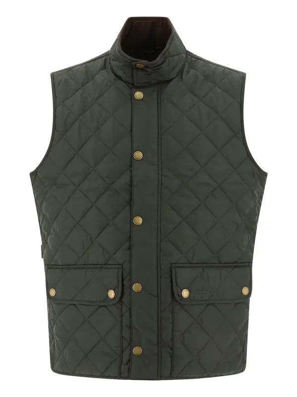 Barbour Lowerdale Sleeveless Quilted Vest - Green