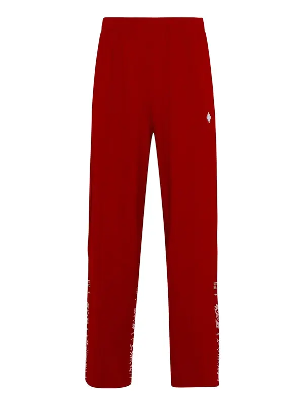 MARCELO BURLON COUNTY OF MILAN Track Pants - Red