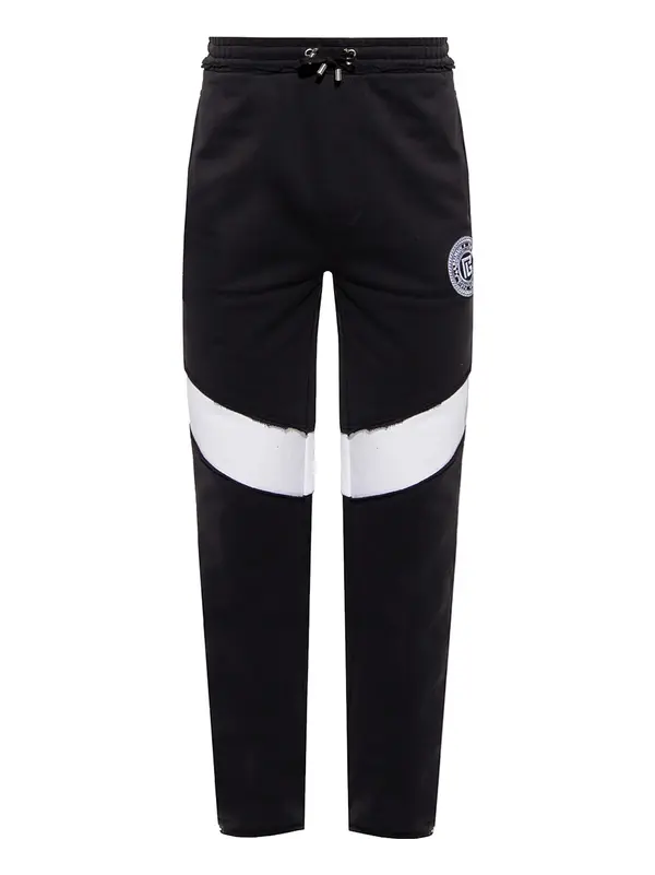 Balmain Logo Sweatpants - Black