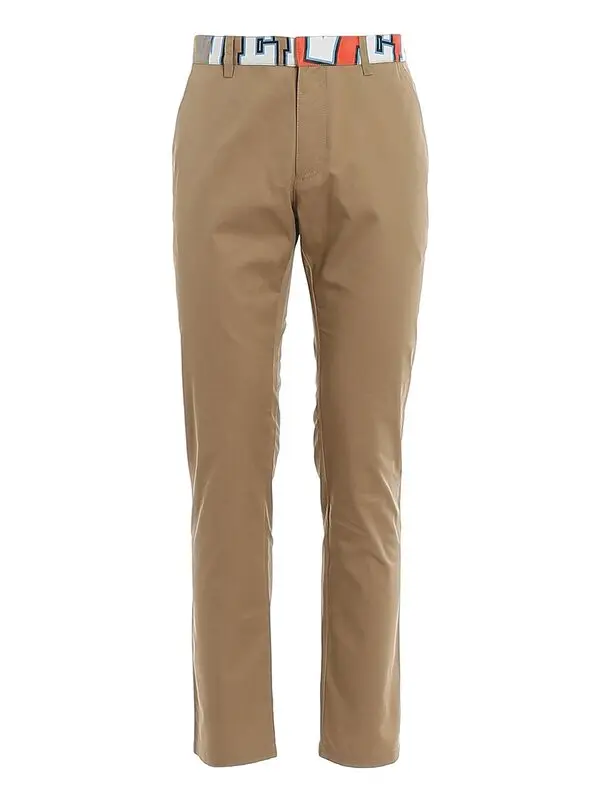 Versace Compilation Chino Trousers - Beige