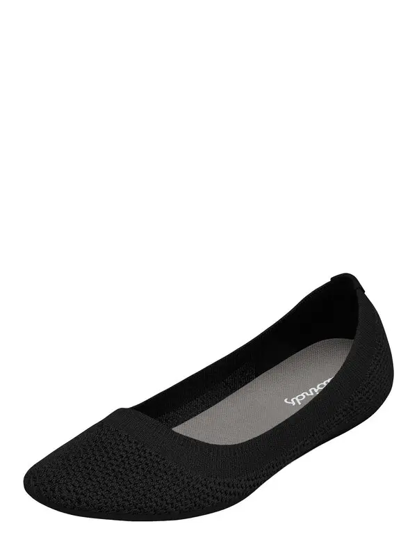 Allbirds Tree Breezers Ballerina Flats - Black