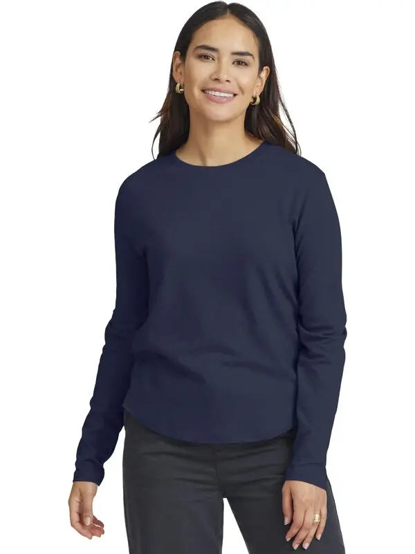 Allbirds Soft Merino Long Sleeve Tee - Blue