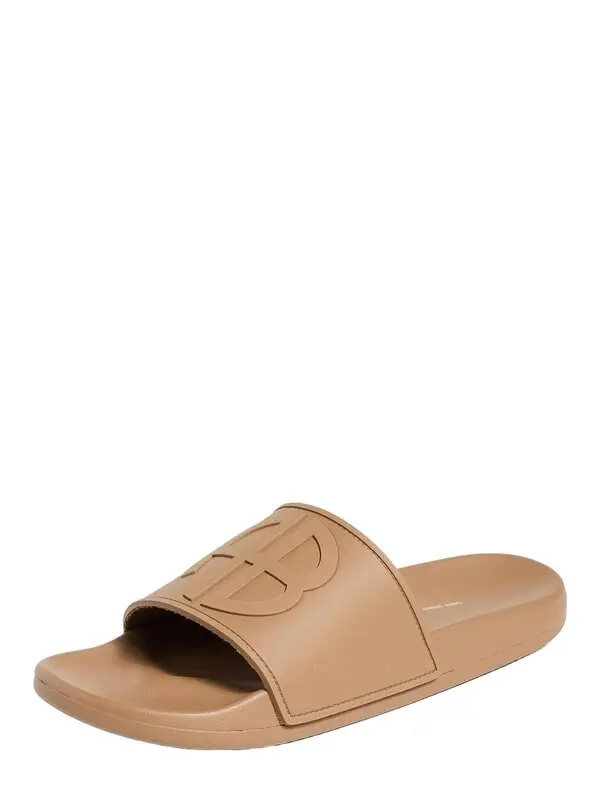 ANINE BING Isla Slides - Brown