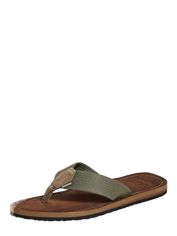 Barbour Toeman Beach Sandals - Olive