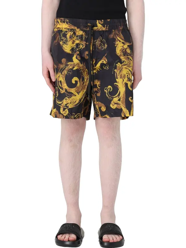 Versace Printed Shorts - Black