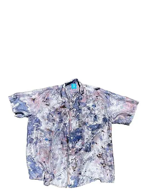LAYLI DYES HARD Luxe Leisure Silk Shirt - Multicolor