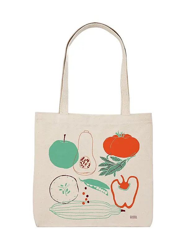 CLAUDIA PEARSON Market Everyday Tote - White