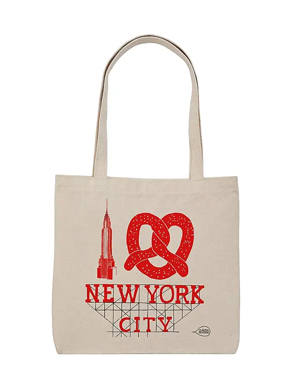 CLAUDIA PEARSON New York City Everyday Tote - White