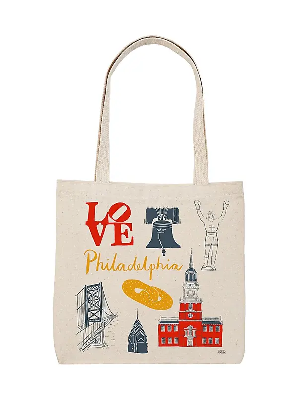 CLAUDIA PEARSON Philadelphia Everyday Tote - White