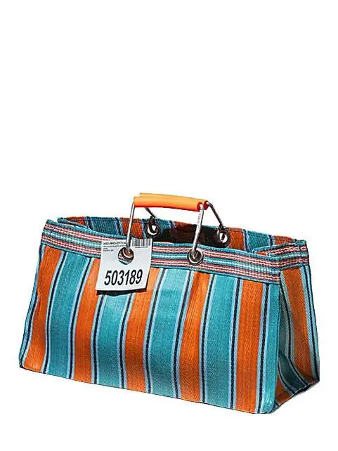 PUEBCO Recycled Plastic Wide Tote - Orange
