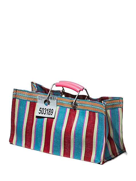 PUEBCO Recycled Plastic Wide Tote - Red