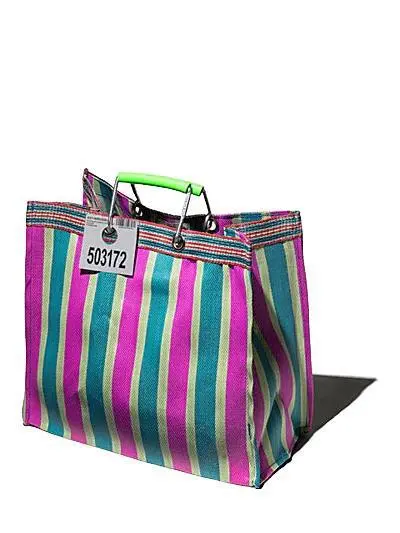 PUEBCO Recycled Plastic Square Bag - Purple