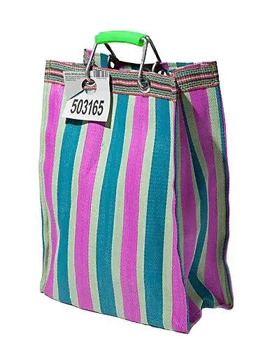 PUEBCO Recycled Rectangle D15 Shopper - Green - Medium
