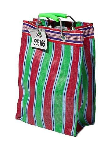 PUEBCO Recycled Rectangle D15 Shopper - Green - Medium