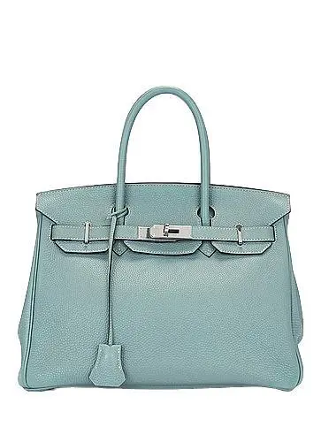 Hermès Togo Handbag - Ciel
