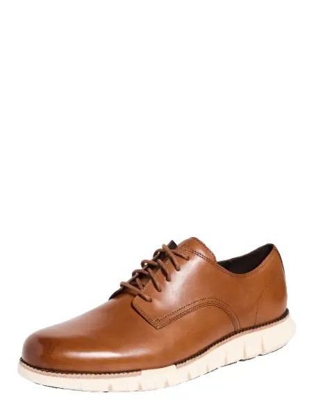Cole Haan Zerogrand Remastered Oxford Sneakers - Ch British Tan/ivory