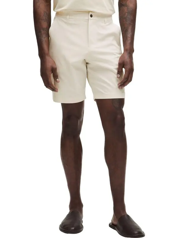 Lululemon Abc Classic-fit 9-inch Short - Light Ivory