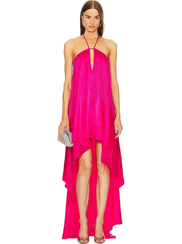 MICHAEL COSTELLO X Generosity Dress - Hot Pink