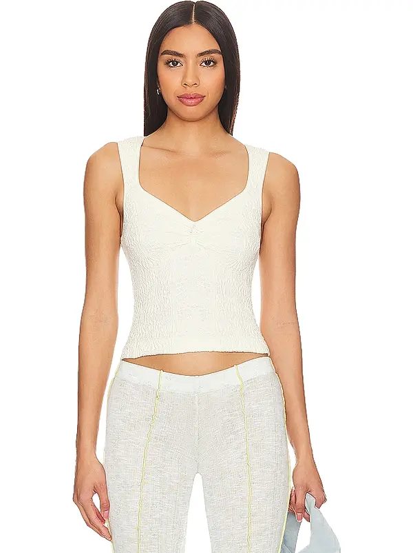 Free People X Intimately Fp Love Letter Sweetheart Cami - Ivory