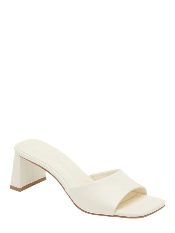 OPEN EDIT Jaydin Slide Sandal - Ivory Egret