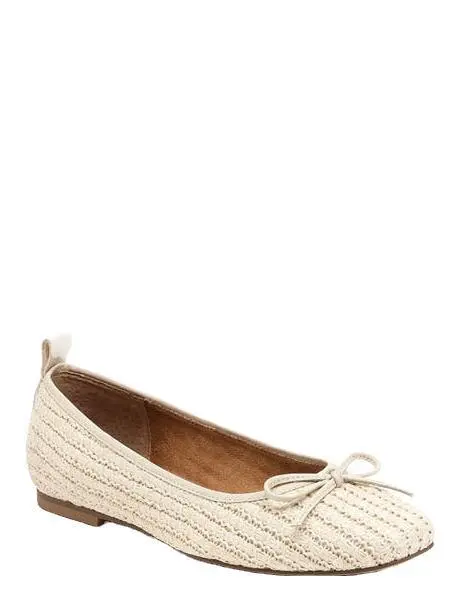 KELSI DAGGER BROOKLYN Frankie Flat - Salt Raffia