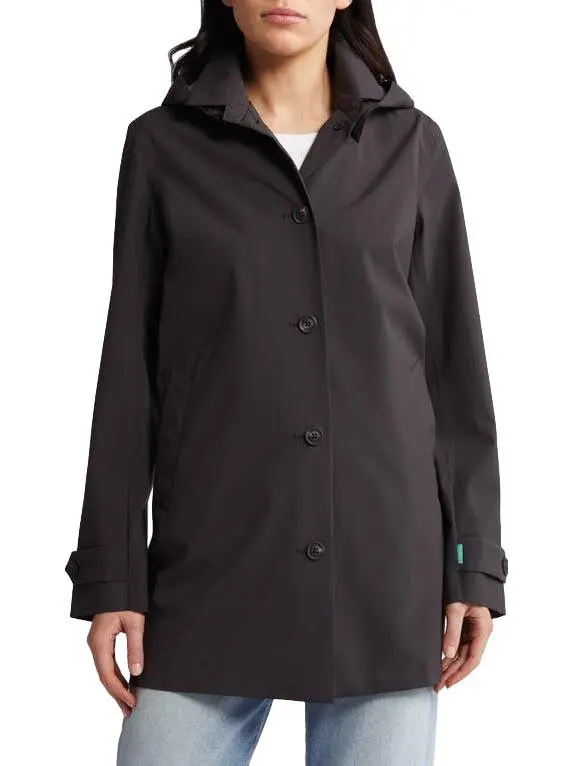 SAVE THE DUCK April Hooded Jacket - Black
