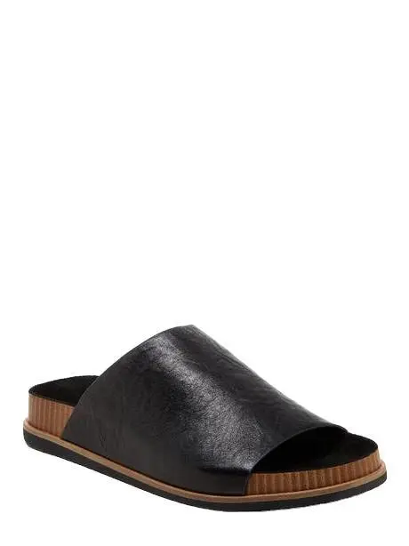 KELSI DAGGER BROOKLYN Squish Slide Sandal - Black